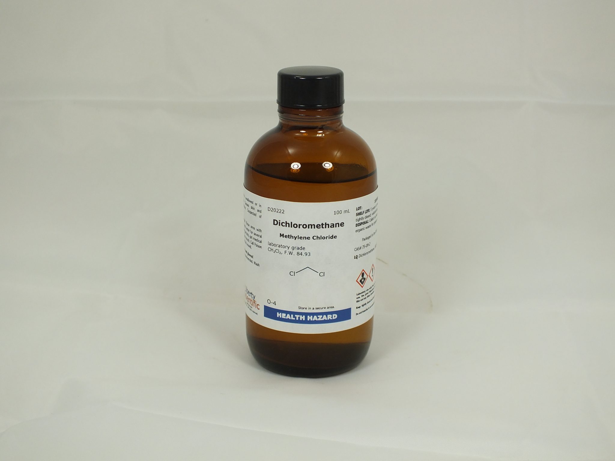 Dichloromethane, 100 ml | Liberty Scientific