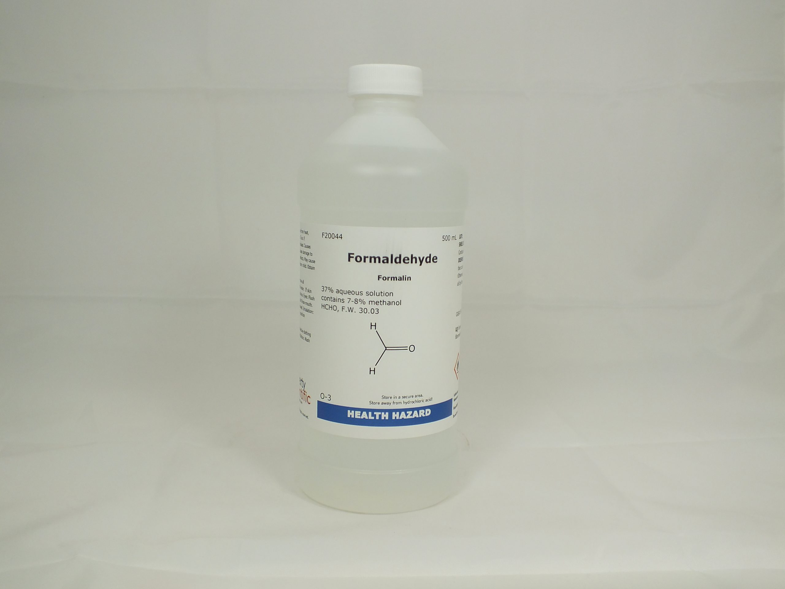 Formaldehyde 37 500 Ml Liberty Scientific